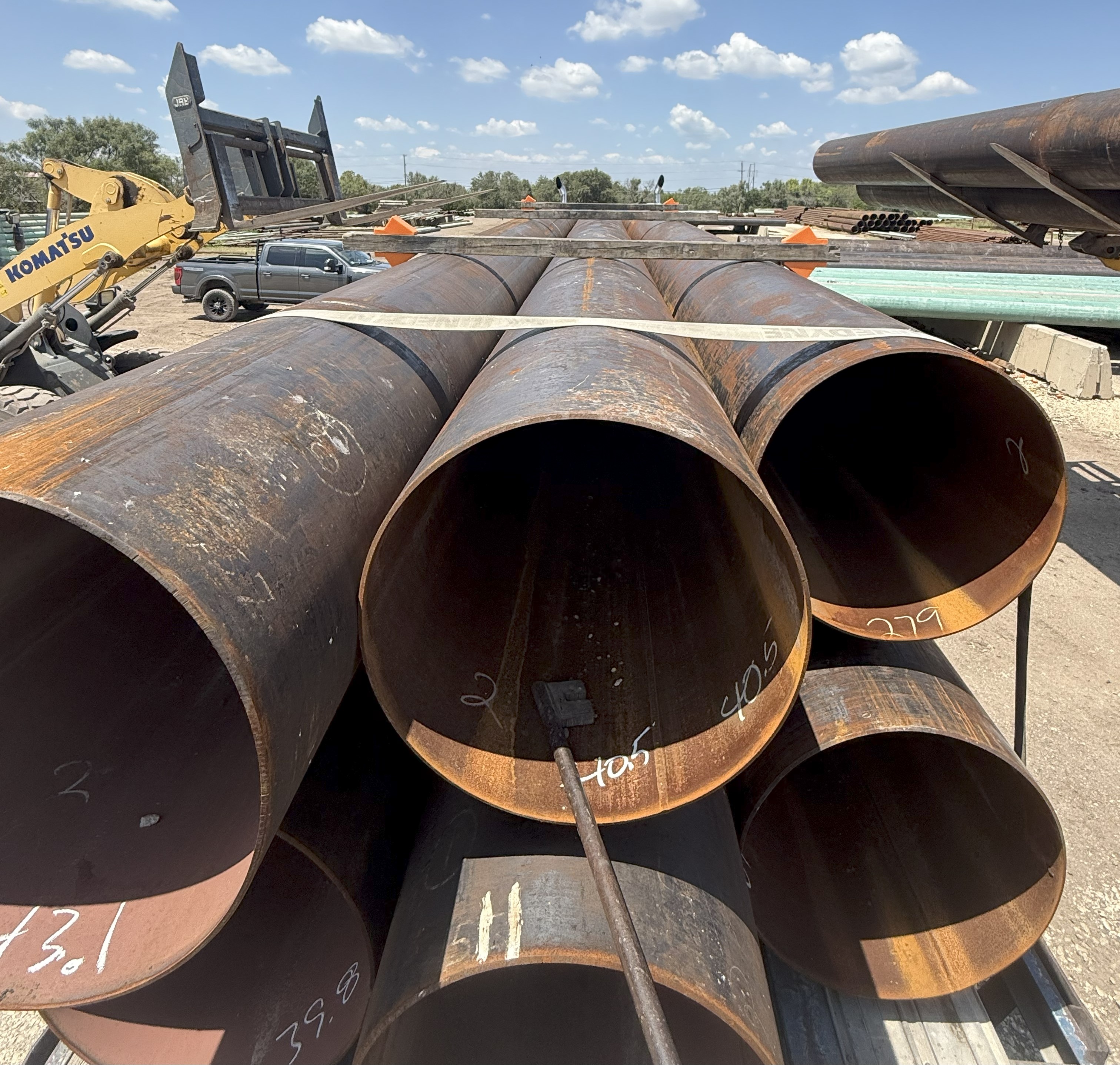 30 " x .375 Wall Used Carbon Steel Pipe