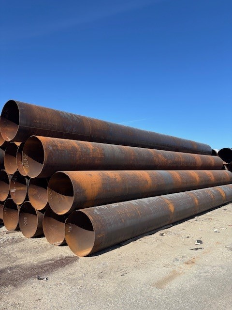 36 " x .375 Wall Used Carbon Steel Pipe