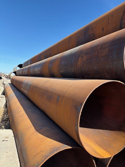 36 " x .375 Wall Used Carbon Steel Pipe